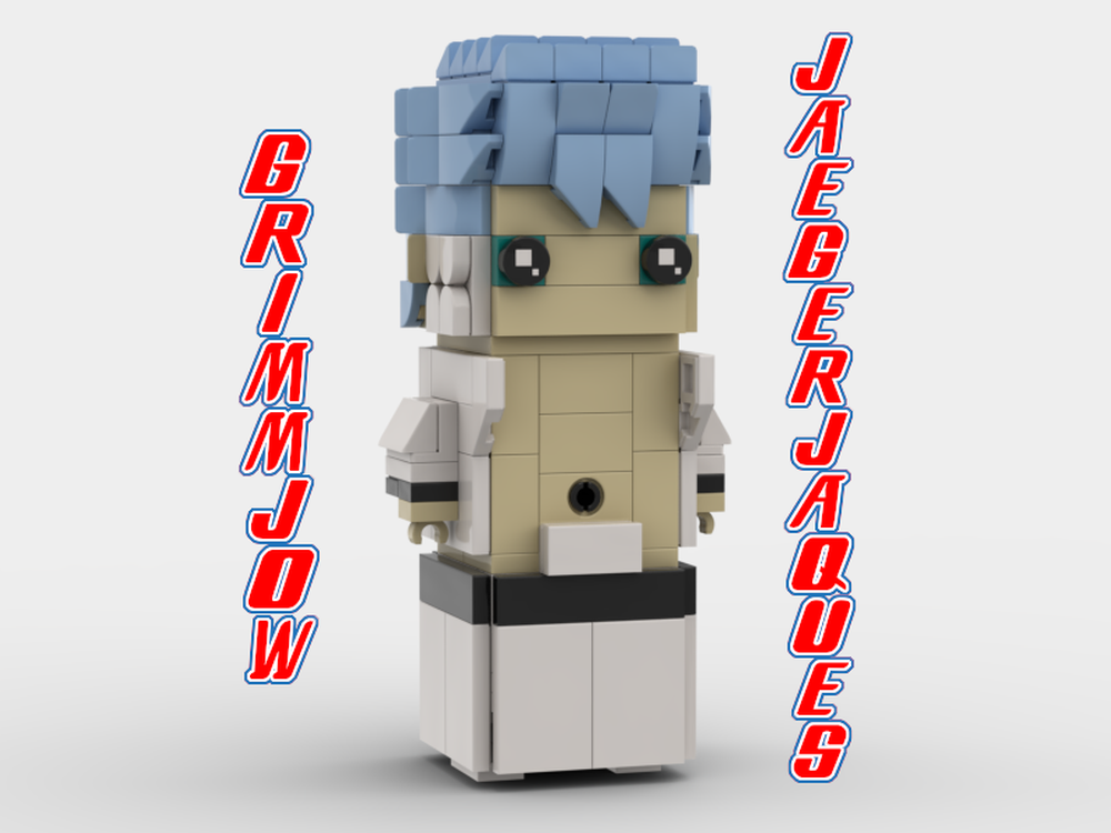 LEGO MOC Grimmjow Jaegerjaques - Bleach | Brickheadz by bleachheadz ...