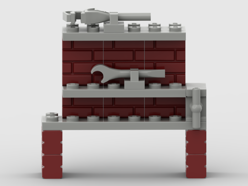 LEGO MOC Tool bench by ORBcreations | Rebrickable - Build with LEGO
