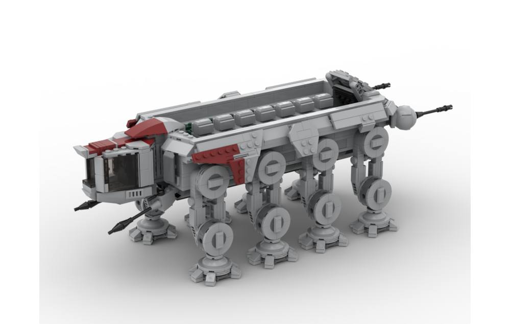 LEGO MOC AT-OT by thelegowolfpack | Rebrickable - Build with LEGO