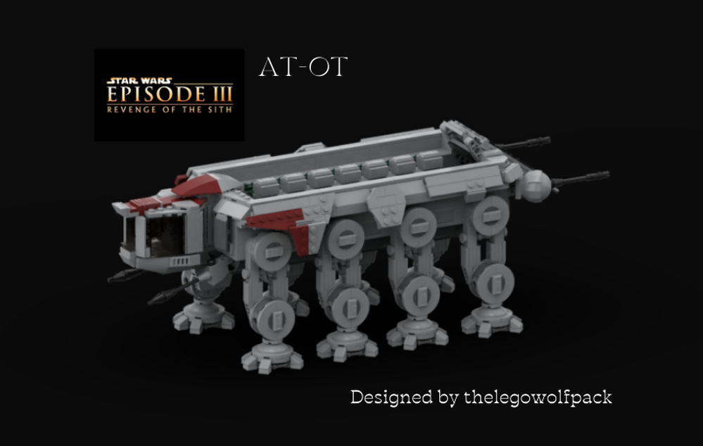 LEGO MOC AT-OT by thelegowolfpack | Rebrickable - Build with LEGO