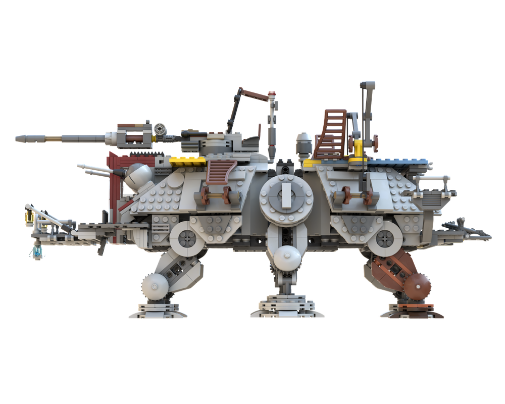 LEGO MOC Rex's AT-TE - 75337 Modification by CLUN_k | Rebrickable ...