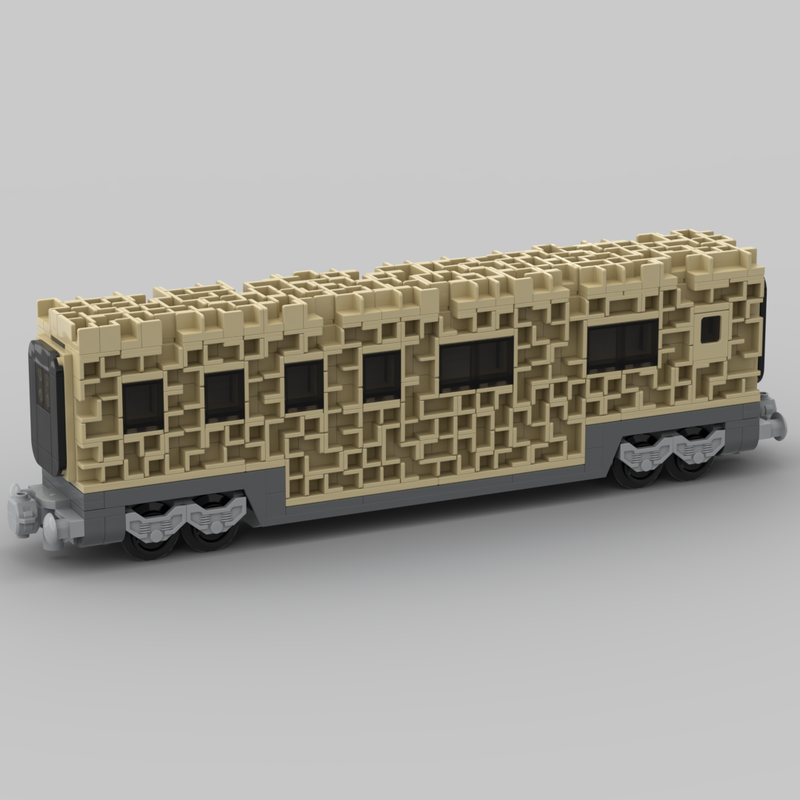 LEGO MOC Sci-Fi train car vagon inspired the borg cube by josszo ...