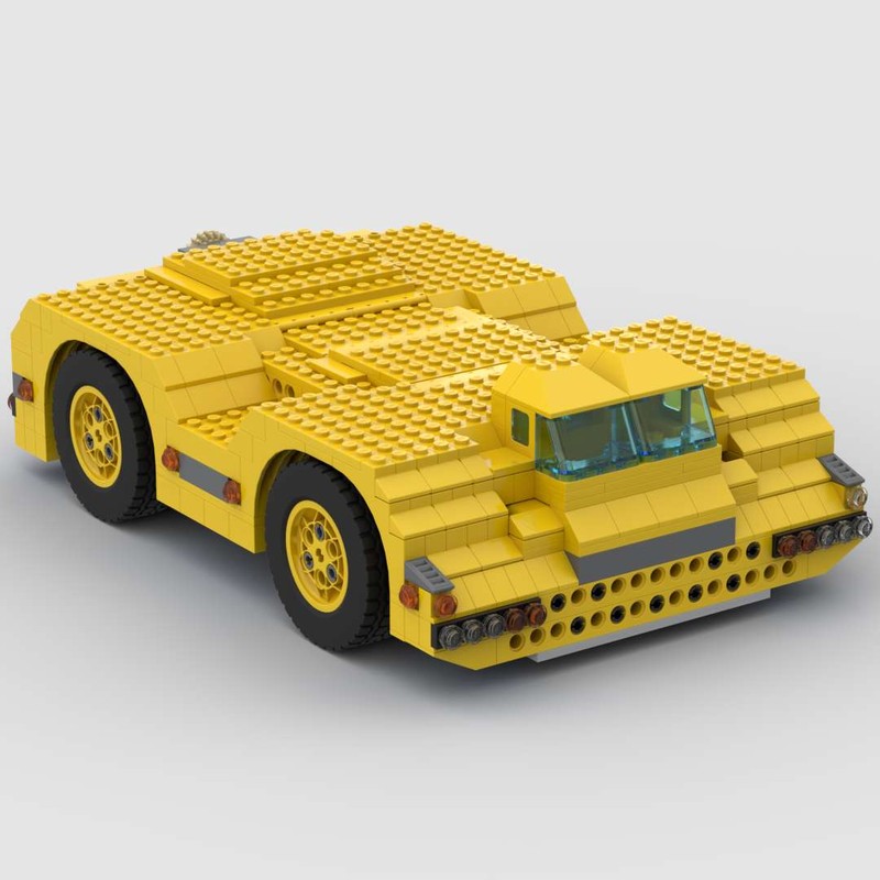 LEGO MOC GEM Rocket Tug by JAW0323 | Rebrickable - Build with LEGO