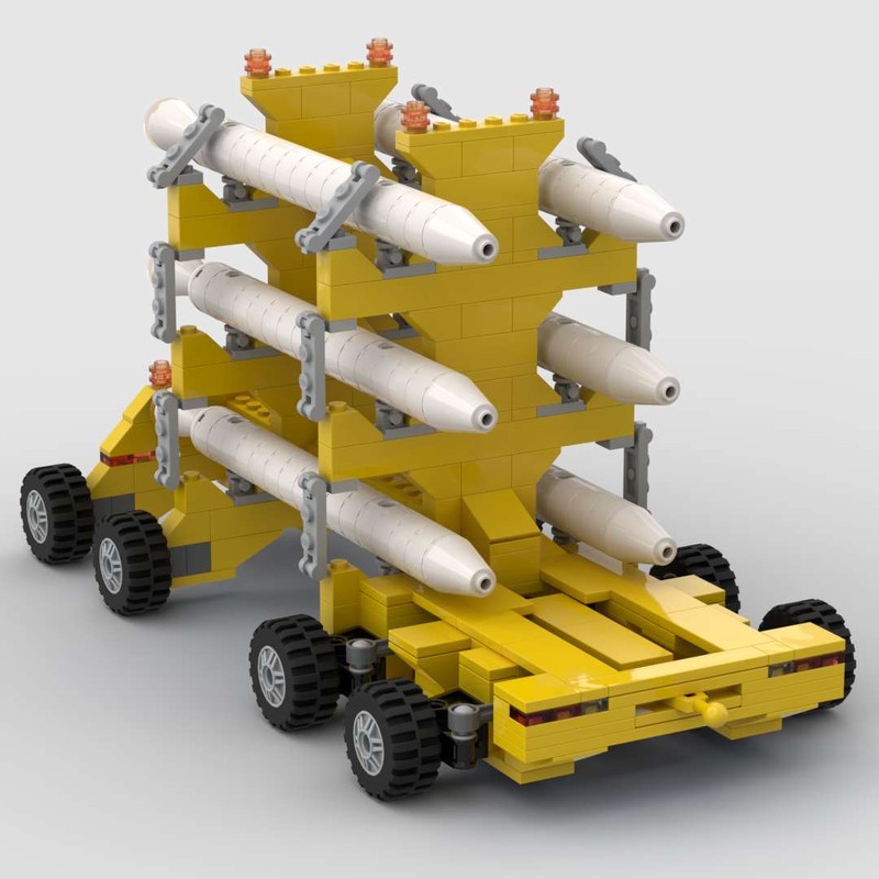 LEGO MOC GEM Rocket Transporter by JAW0323 | Rebrickable - Build with LEGO