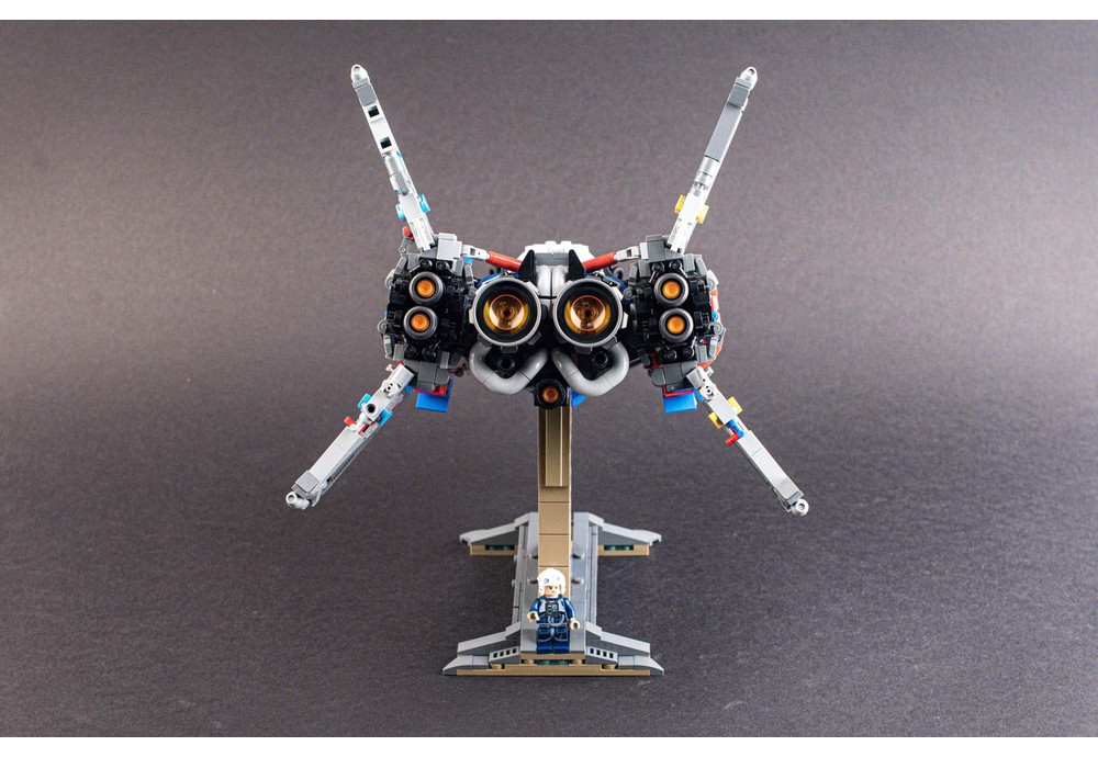 LEGO MOC X1-B500 Freedom Rebel Bomber by alexsimion9 | Rebrickable ...