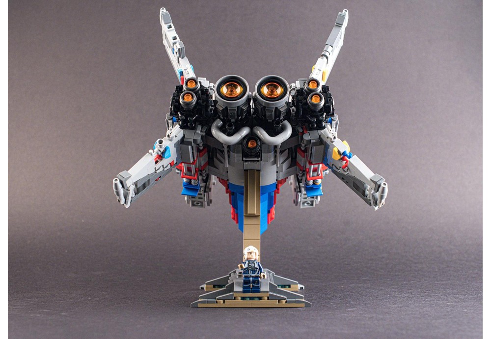 LEGO MOC X1-B500 Freedom Rebel Bomber by alexsimion9 | Rebrickable ...