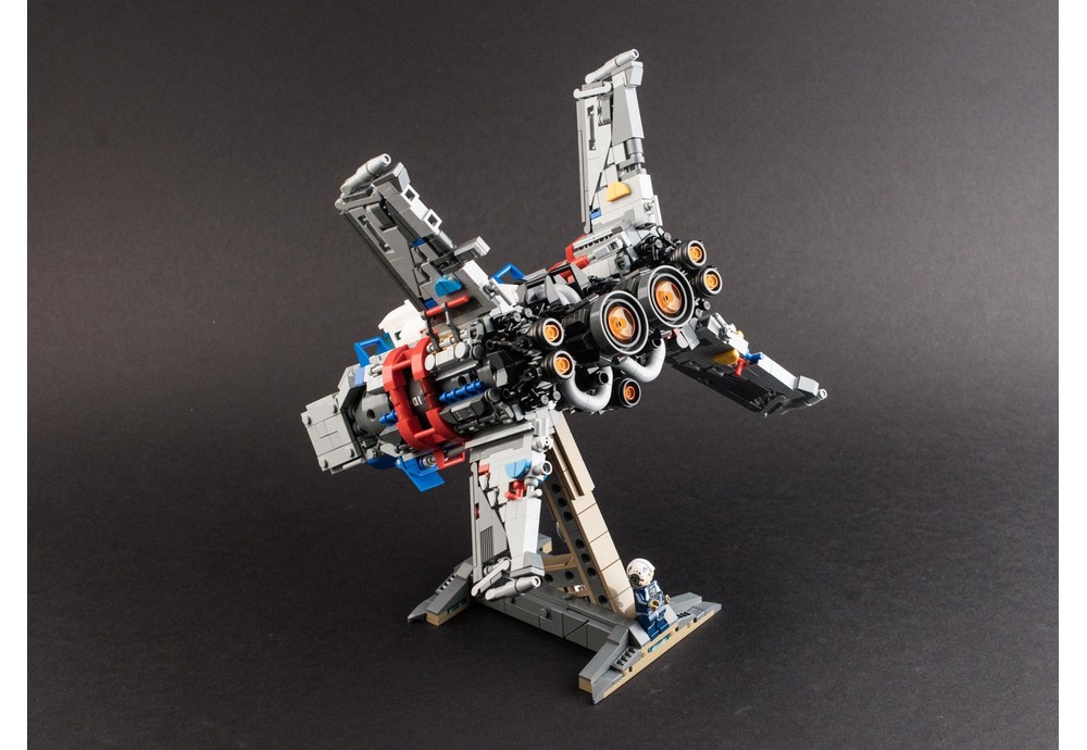 LEGO MOC X1-B500 Freedom Rebel Bomber by alexsimion9 | Rebrickable ...