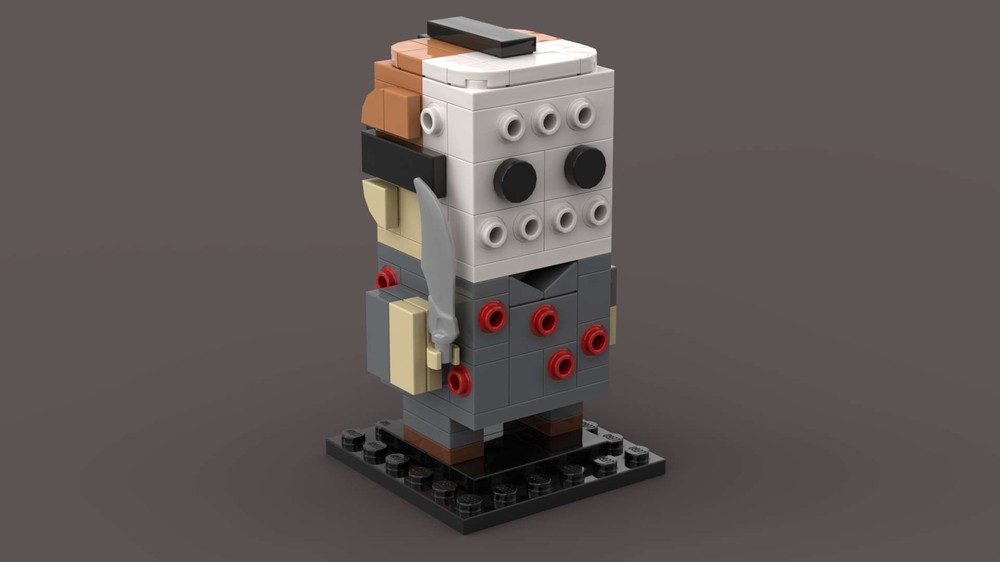 LEGO MOC Jason Voorhees - SimBa Heads by barsim70 | Rebrickable - Build ...