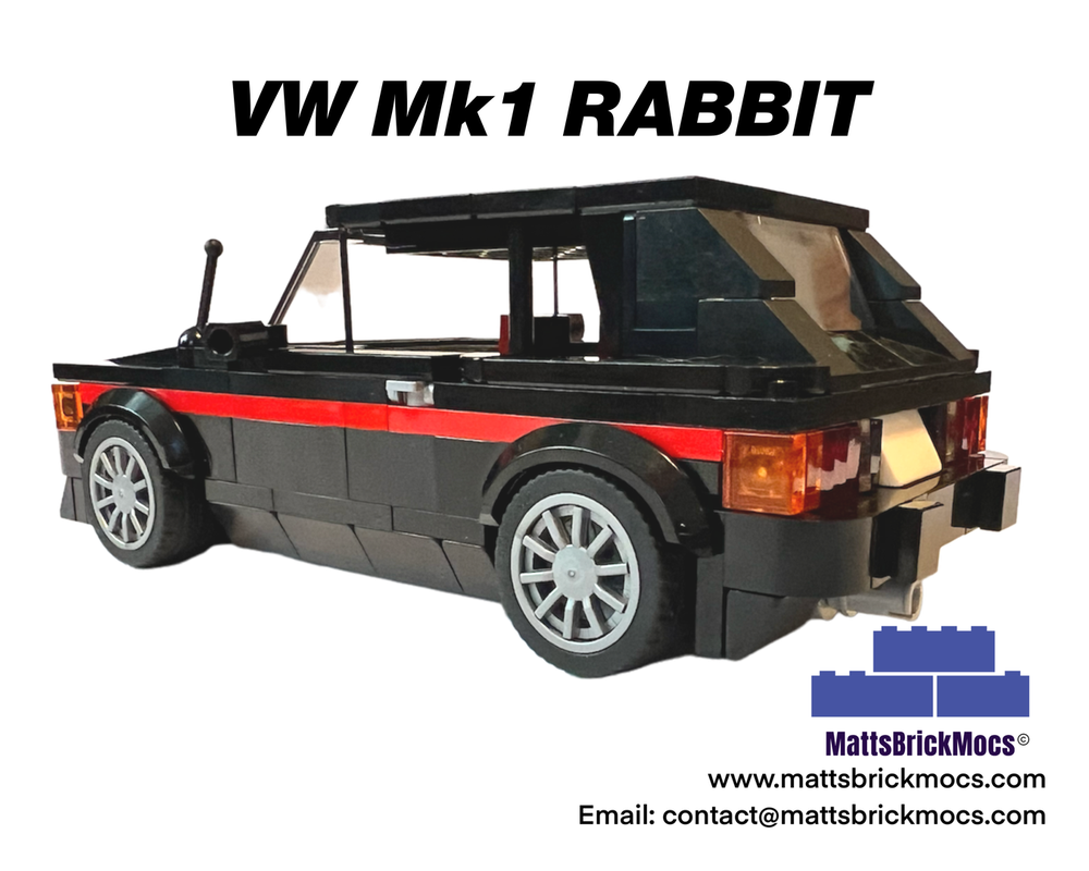 LEGO MOC VW MK1 RABBIT by Mattsbrickmocs | Rebrickable - Build with LEGO
