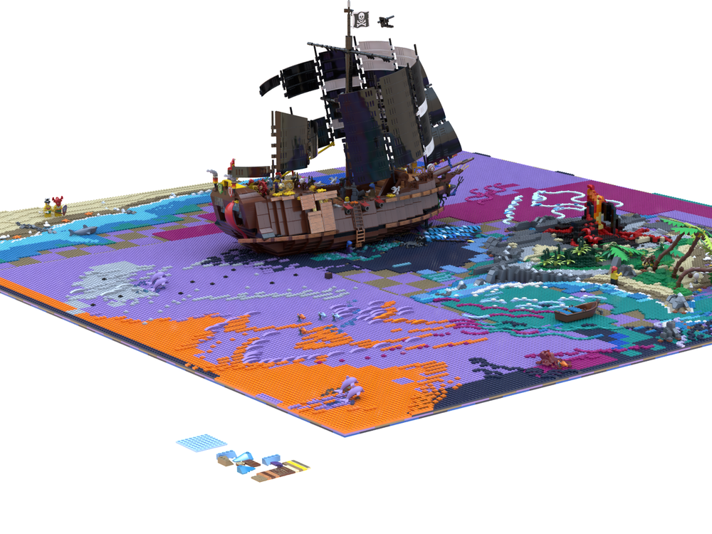 Lego Moc Pirates By Cvi Rebrickable Build With Lego