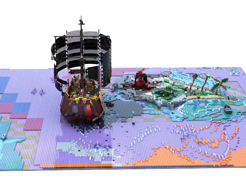 Lego Moc Pirates By Cvi Rebrickable Build With Lego