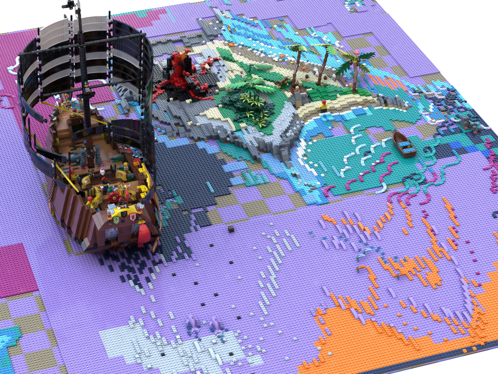 Lego Moc Pirates By Cvi Rebrickable Build With Lego