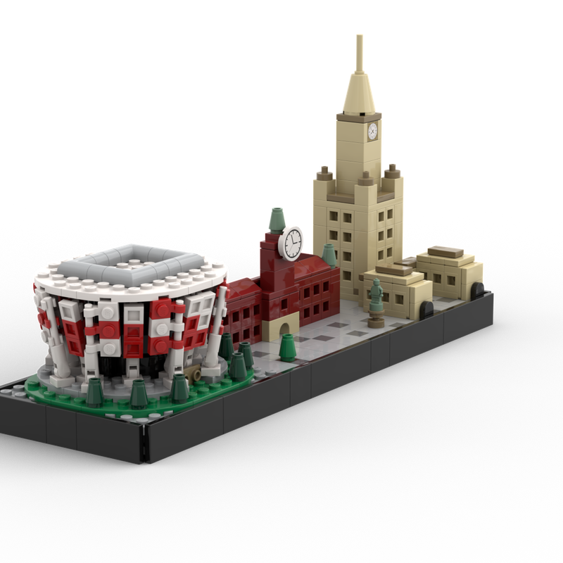 LEGO MOC Lego Warsaw Architecture by BrickAtlas | Rebrickable - Build ...