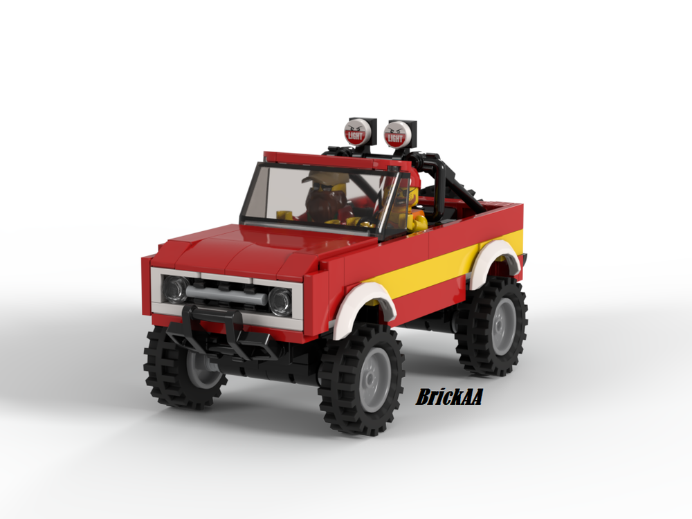 LEGO MOC Ford Bronco by BrickAA | Rebrickable - Build with LEGO
