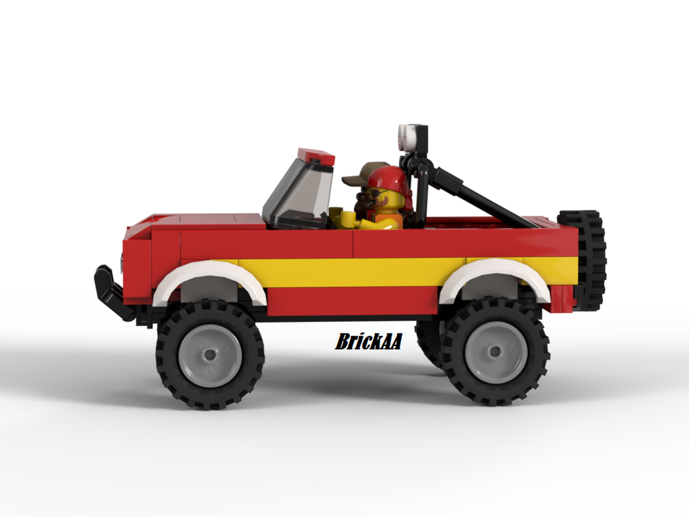 Lego Moc Ford Bronco By Brickaa Rebrickable Build With Lego