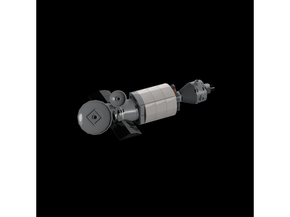 Lego Moc 21309 Saturn Int 21 By Zeegiraf Rebrickable Build With Lego