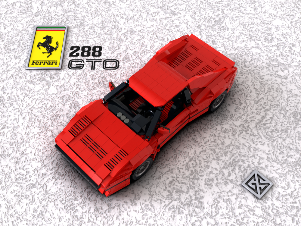 LEGO MOC Ferrari 288 GTO by GS_design | Rebrickable - Build with LEGO