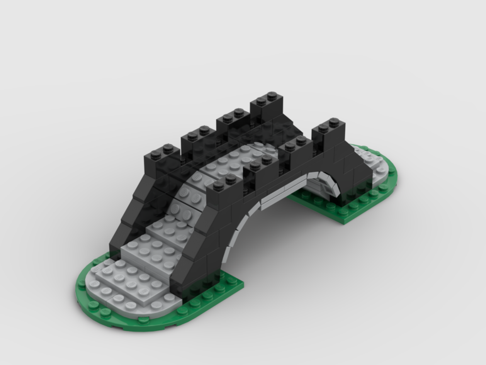 LEGO MOC Black Knight's Bridge by Bast34 | Rebrickable - Build with LEGO