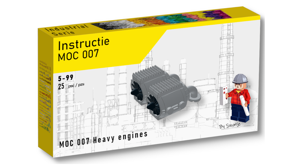 LEGO MOC MOC 007 Heavy engines by Swatje | Rebrickable - Build with LEGO