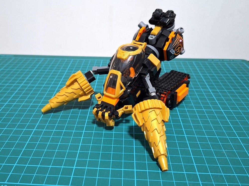 Lego Moc Lego 71765 Upgraded Ninja Ultra Combo Mech Part 2 Coles