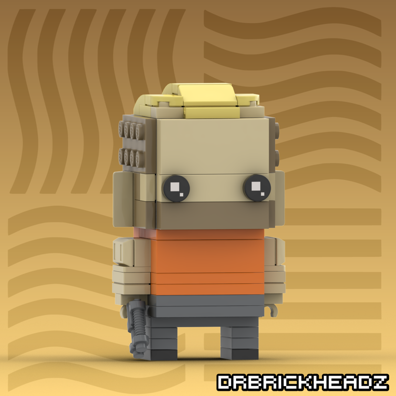 LEGO MOC Korben Dallas (The Fifth Element) Brickheadz by DrBrickheadz ...
