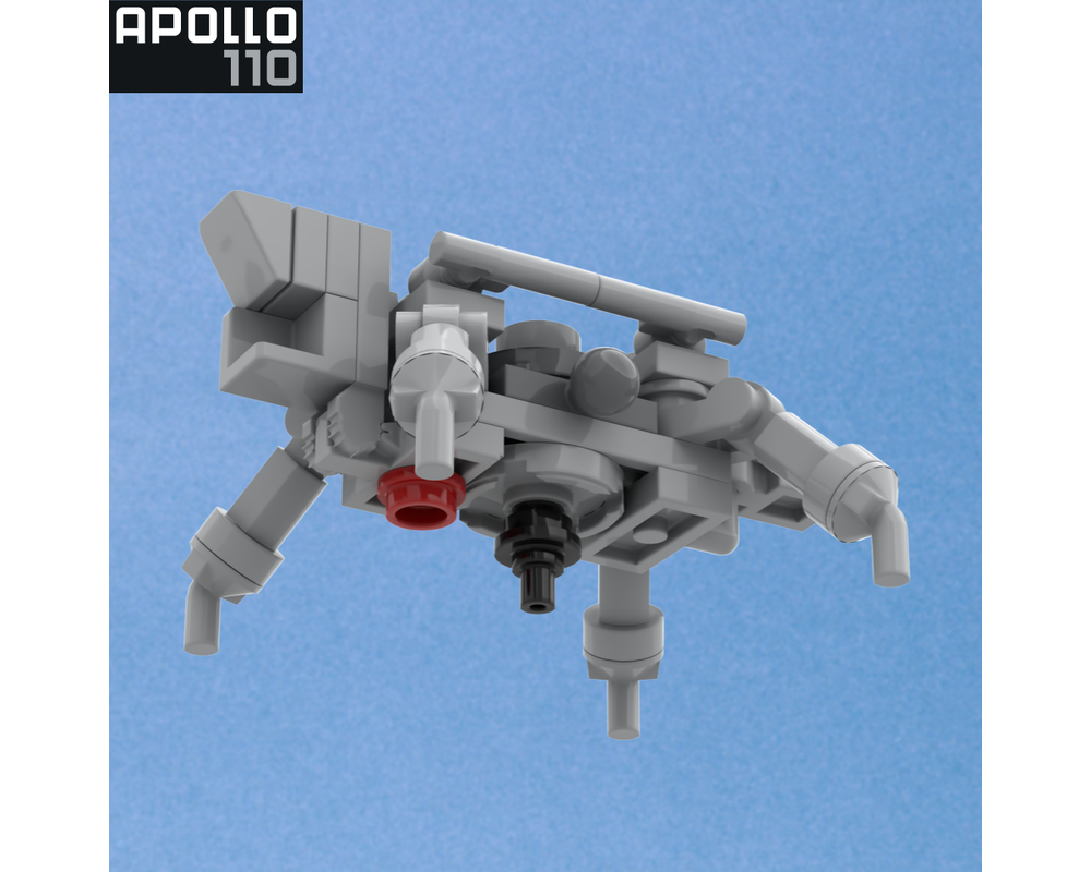 LEGO MOC LLTV (Lunar Landing Training Vehicle) Diorama [1:110 scale] by ...