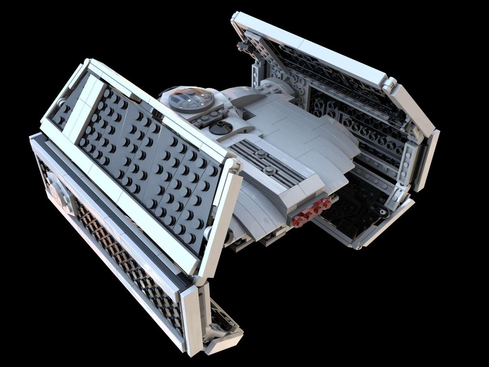 LEGO MOC TIE-Advanced x1 (TIE/ad) - 75300 Modification by hzolika ...