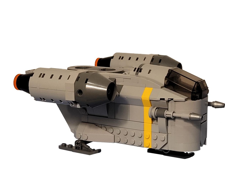 LEGO MOC Razor Crest, MIDI Scale by jmwhitzippo | Rebrickable - Build ...