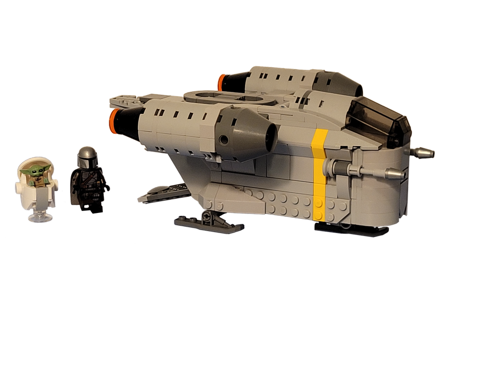 Lego Moc Razor Crest Midi Scale By Jmwhitzippo Rebrickable Build
