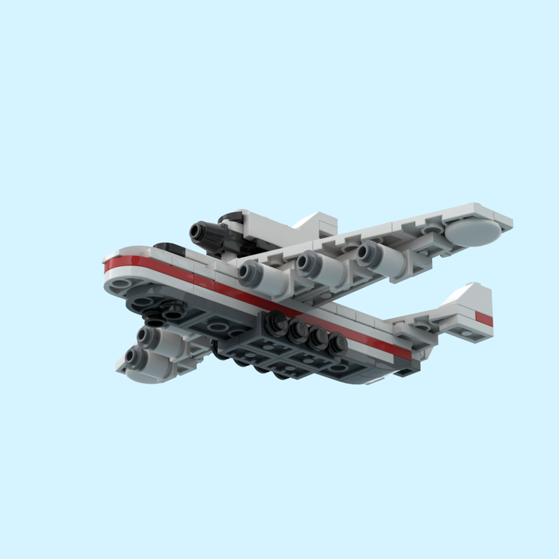 LEGO MOC An-225 Mrija / Buran by lunabricks | Rebrickable - Build with LEGO