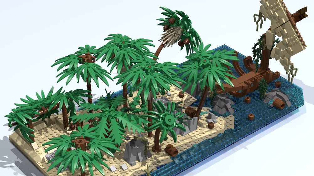 LEGO MOC lost Sailor by world_of_bricks | Rebrickable - Build with LEGO