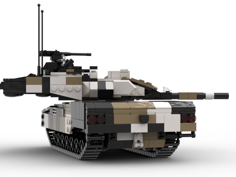 LEGO MOC Leopard 2A6 PSO V2 tank by gunsofbrickston | Rebrickable ...