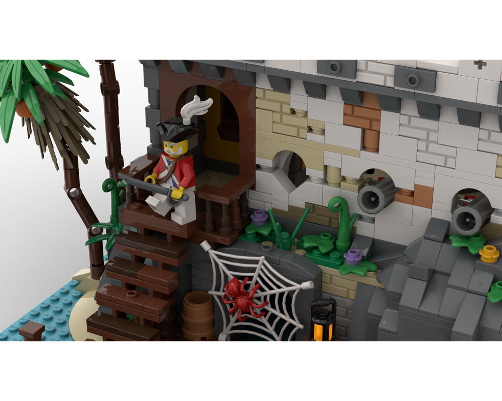 Lego Moc Imperial Fortress Pirates Series 9 By Legatoflegion