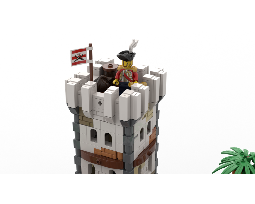 Lego Moc Imperial Fortress Pirates Series 9 By Legatoflegion