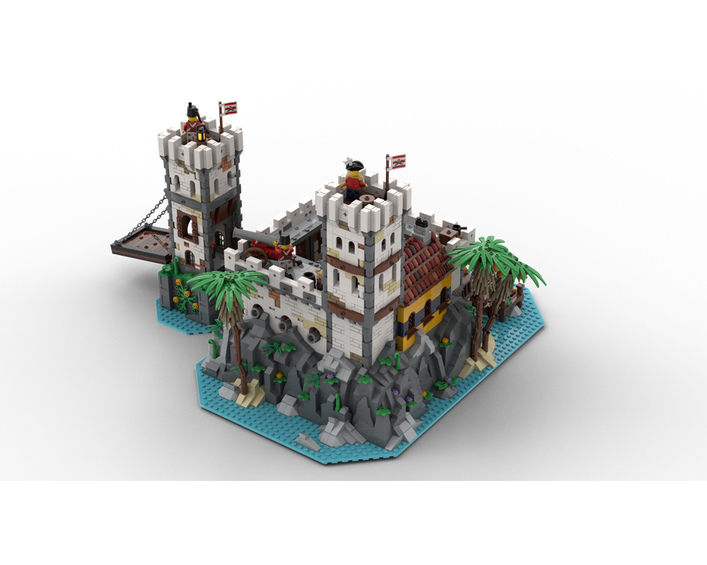 Lego Moc Imperial Fortress Pirates Series 9 By Legatoflegion