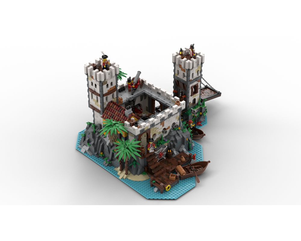 Lego Moc Imperial Fortress Pirates Series 9 By Legatoflegion