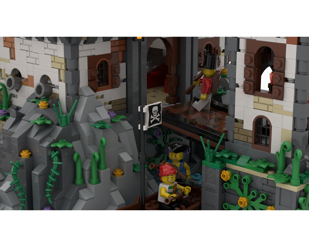 Lego Moc Imperial Fortress Pirates Series 9 By Legatoflegion
