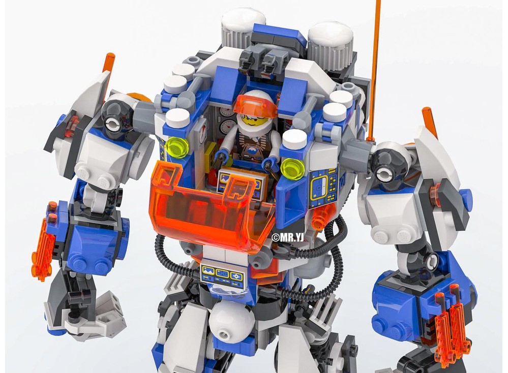 LEGO MOC-128965 IcePlanet2002 MECHA Ver.01 General Type by MR.YJ ...