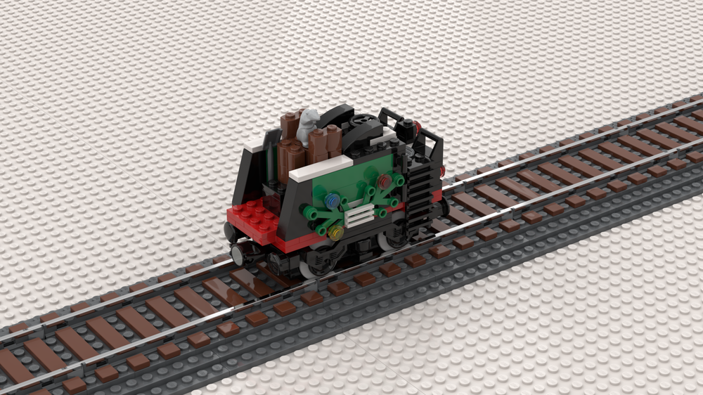 LEGO MOC 10173 Coal Car 9 Volt for Holiday Train by Joe_8675309 ...