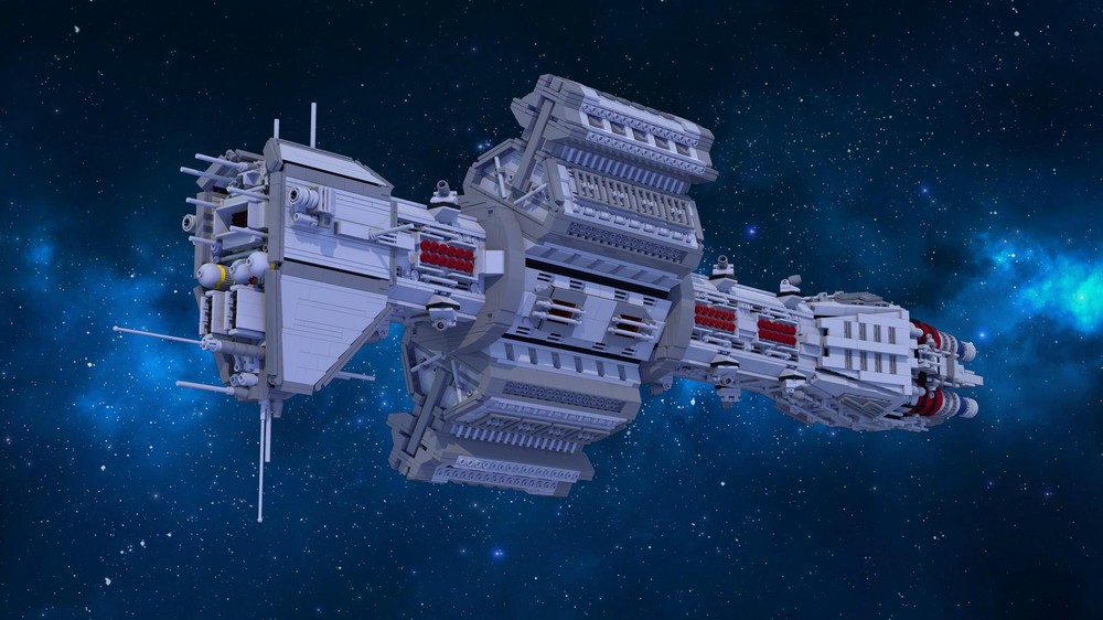 LEGO MOC EAS Agamemnon from Babylon 5 by manglegrat | Rebrickable ...