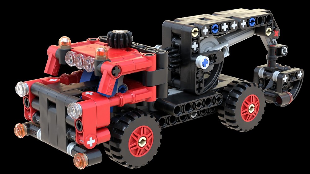 LEGO MOC Upgraded Mini Cherry Picker by confused_physicist ...