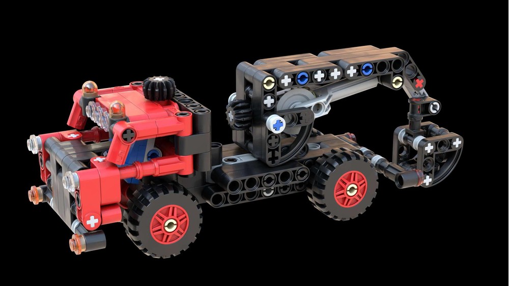 LEGO MOC Upgraded Mini Cherry Picker by confused_physicist ...