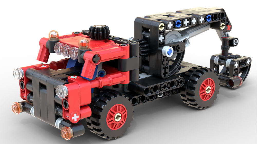 LEGO MOC Upgraded Mini Cherry Picker by confused_physicist ...