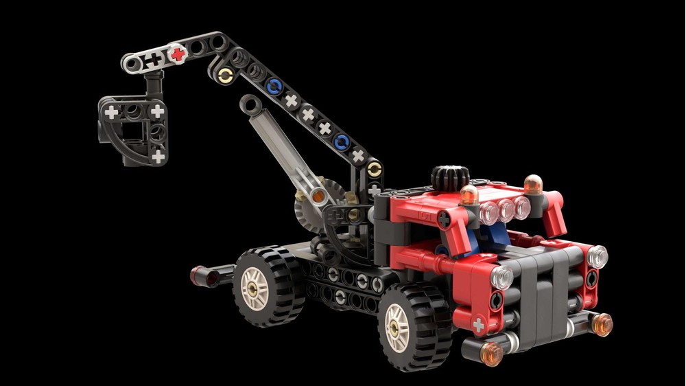 LEGO MOC Upgraded Mini Cherry Picker by confused_physicist ...