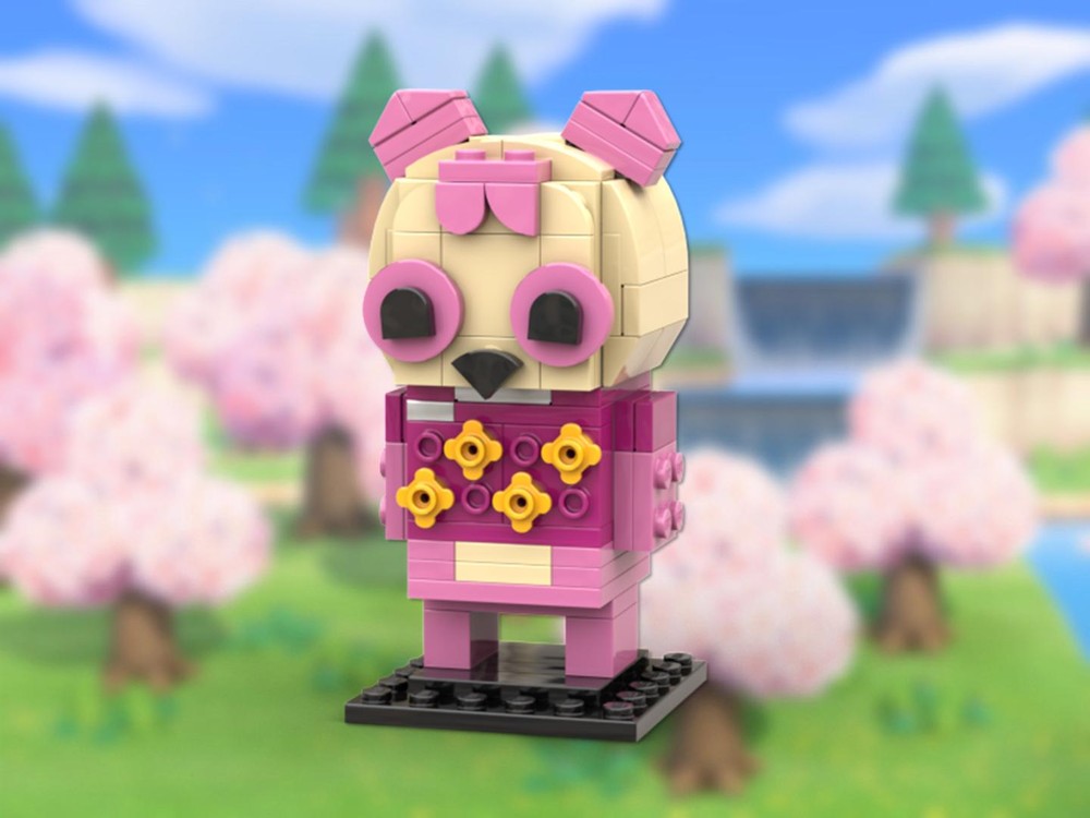 LEGO MOC Pinky Brickheadz (Animal Crossing) by ccZone | Rebrickable ...