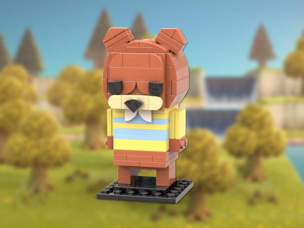 LEGO MOC Teddy Brickheadz (From Animal Crossing) by ccZone ...
