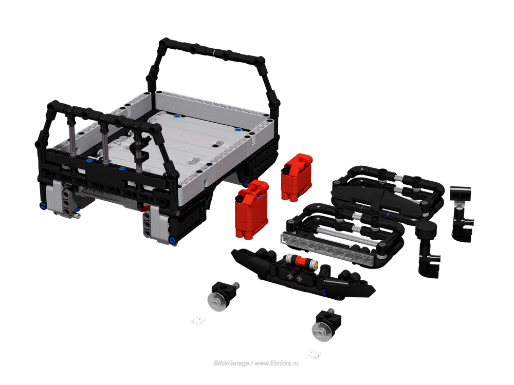 LEGO MOC Accessories for Toyota HILUX Single Cab - AUSTRALIA CUSTOM by ...