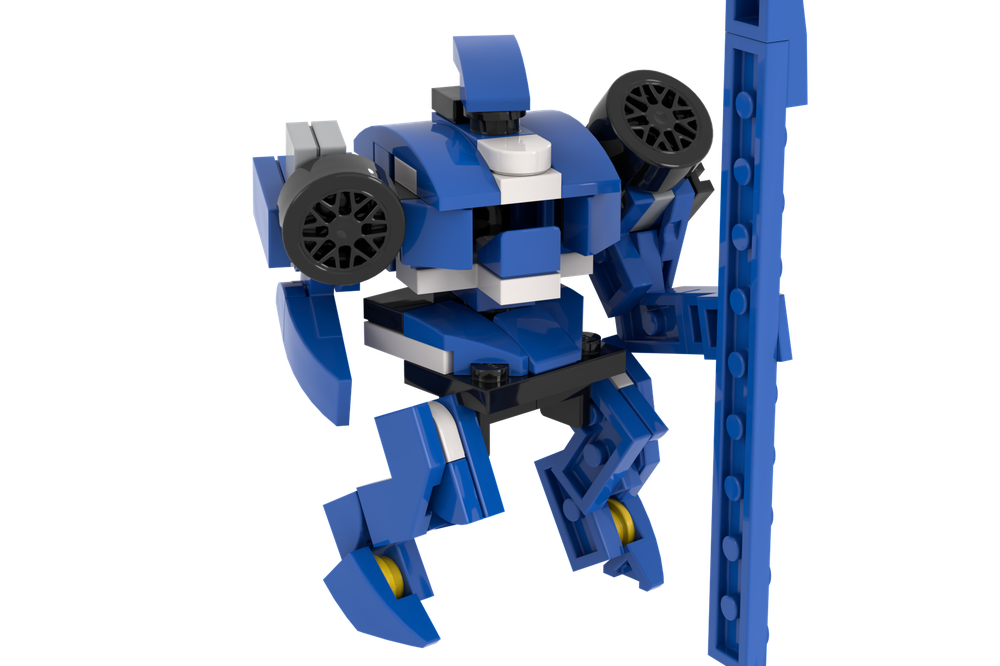 LEGO MOC-129132 Robot Elva by SomeDude | Rebrickable - Build with LEGO