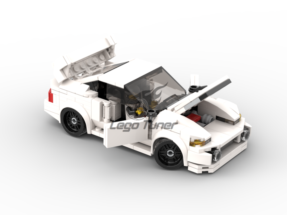 Lego Moc Mitsubishi Lancer Evo V By Theboostedbrick Rebrickable