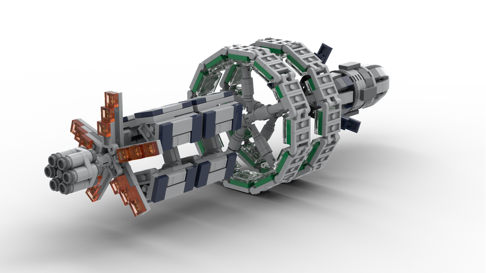 Lego Moc Orbis Starport By Qwinter Rebrickable Build With Lego
